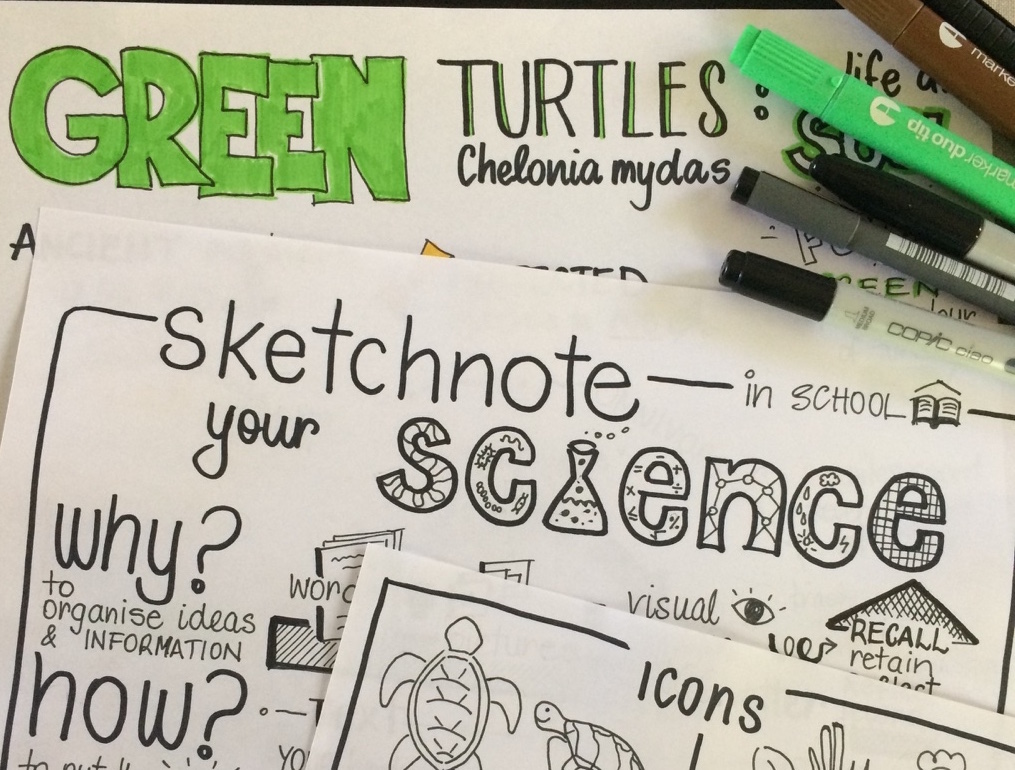 Sketchnote your Science – Dr Sue Pillans